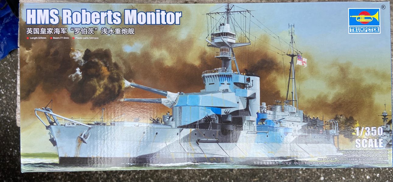 HMS Roberts Monitor Trumpeter | No. 05335 | 1:350